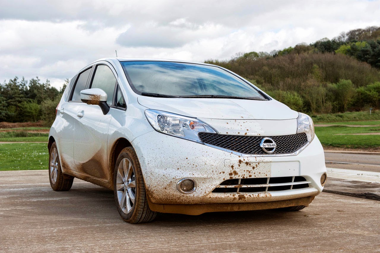 Nissan Note Self-Cleaning Nano Paint Photos - Latest Auto Design