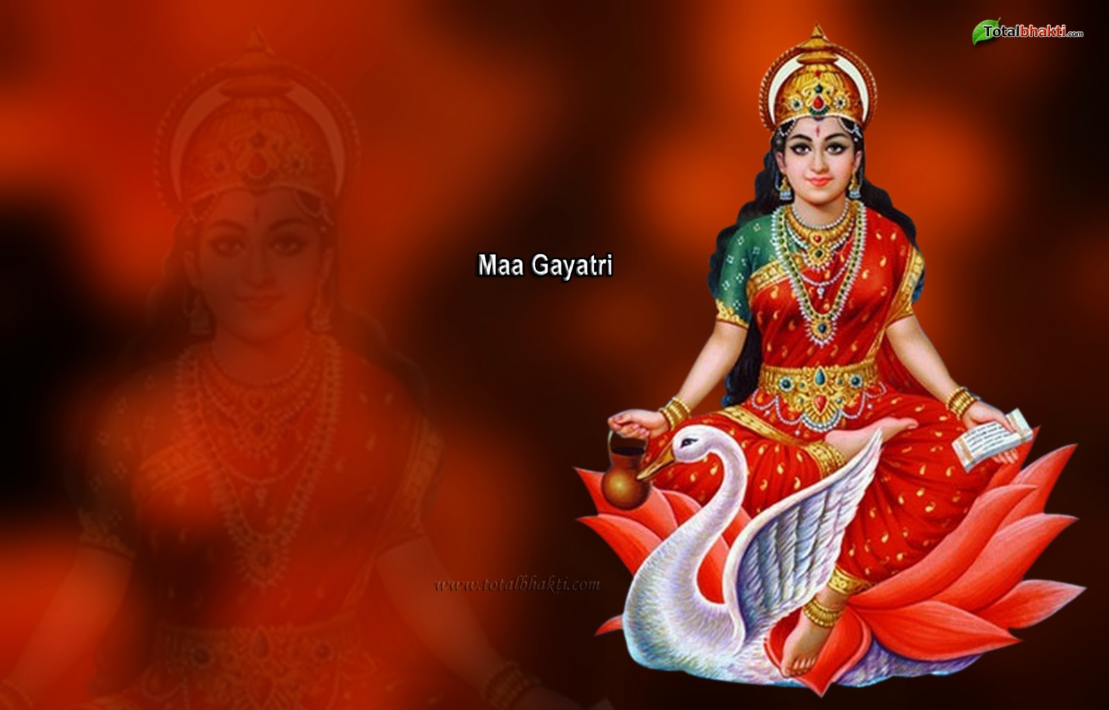 Jay Swaminarayan wallpapers: Gayatri Maa Computer HD Wallpapers