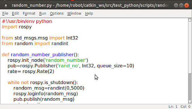 ROSTHAI สร้างหุ่นยนต์ด้วย ROS: สร้าง Packages ภาษา Python ให้กับ Raspberry Pi