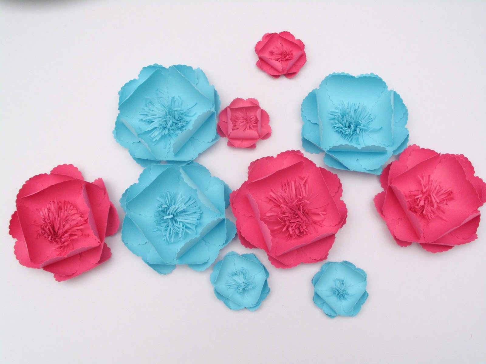 Handmade Paper-Heaven: Paper flowers / Flori din hartie