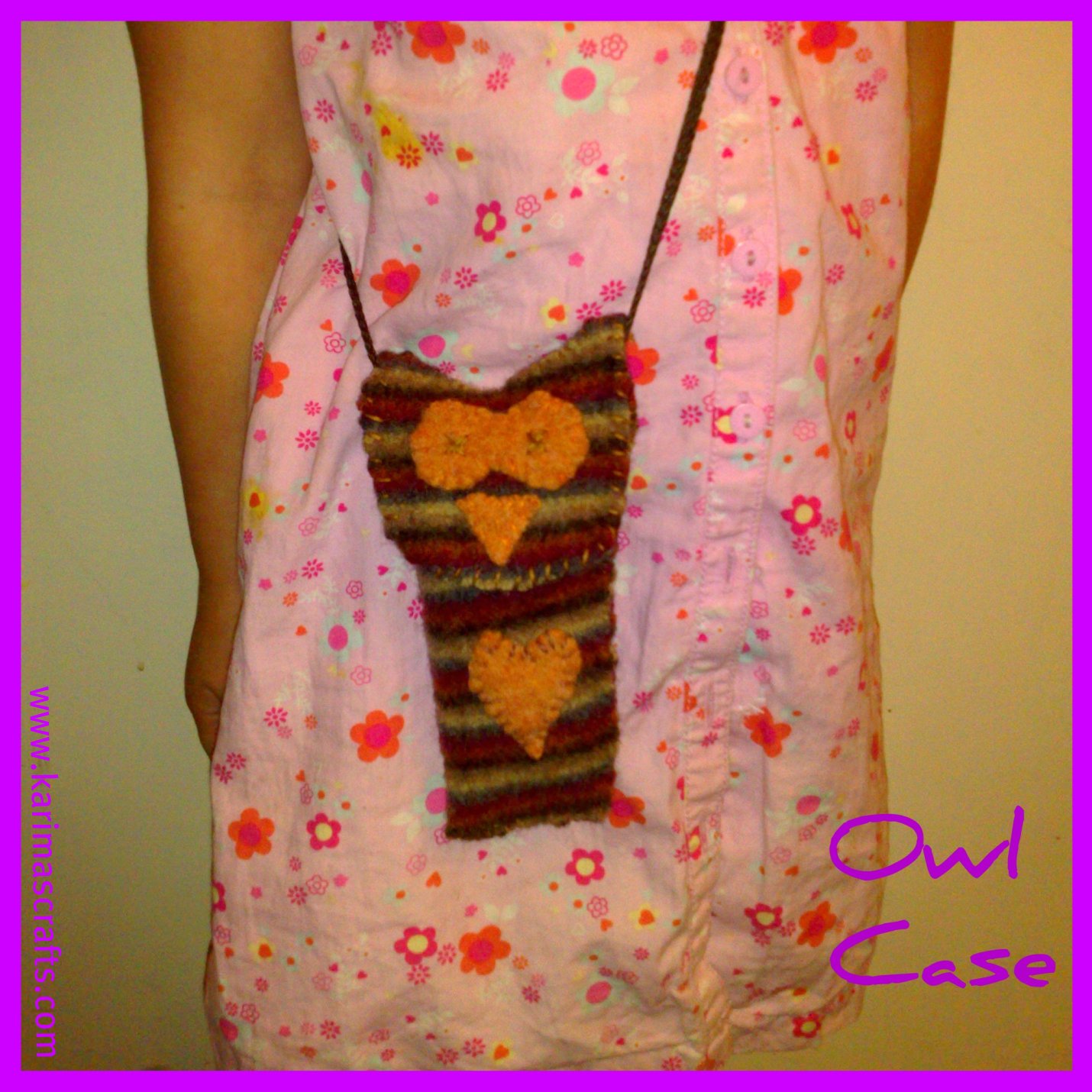 Karima's Crafts: Owl Case