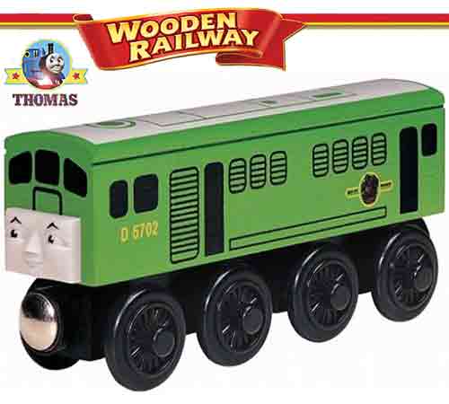 Day of the diesels Thomas wooden railway diesel engine character toys ...