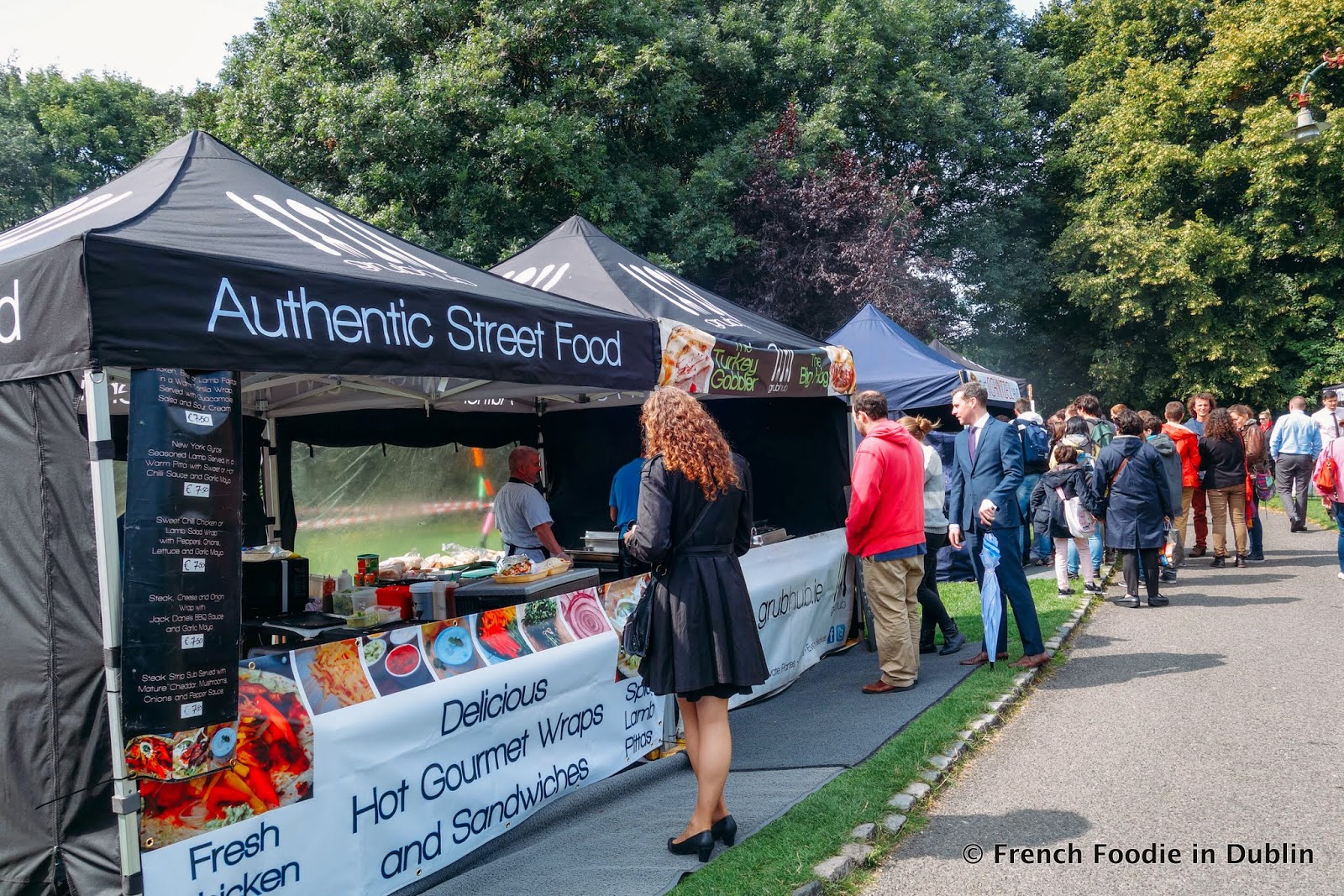 Merrion Square Lunchtime Market and Le Petit Camion | French Foodie in ...