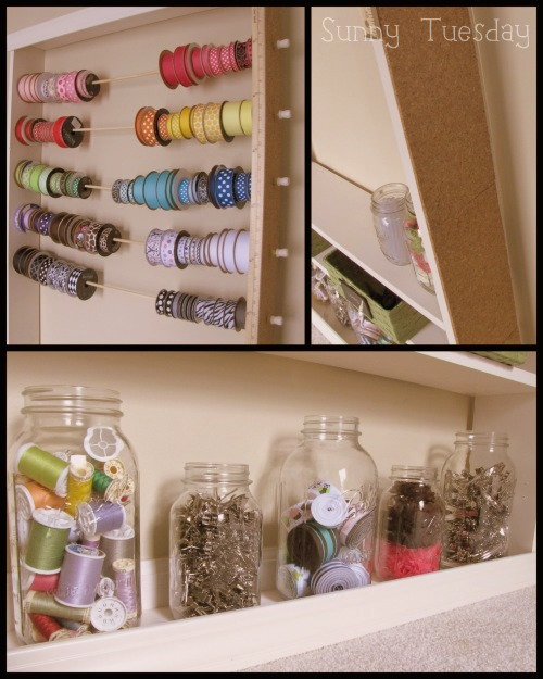 Sunny Tuesday: Ribbon Storage Station