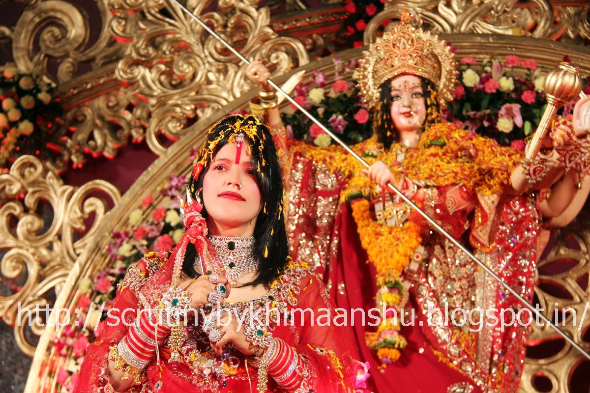 Scrutiny: Radhe Maa helps poor people in Salman Khan style..