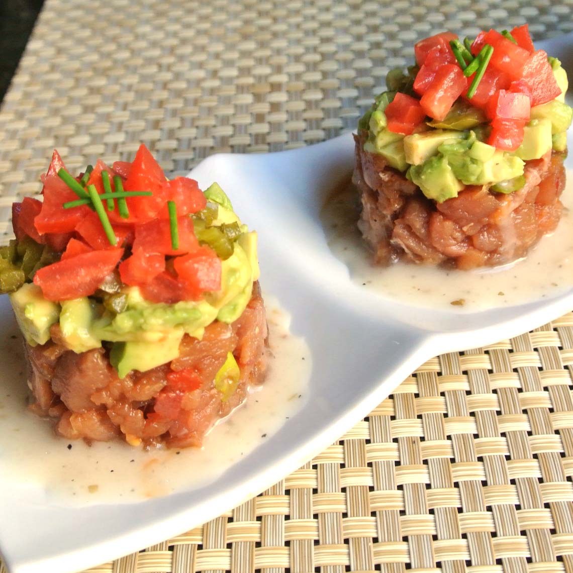 Gourmet Cooking For Two: Spicy Ahi Tower