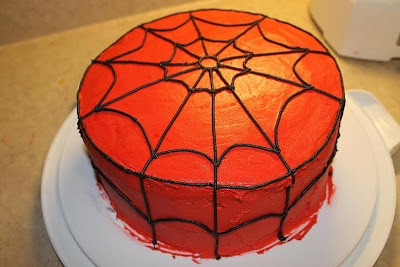 Lilyquilt: Spider-Man Birthday Cake (Tutorial)