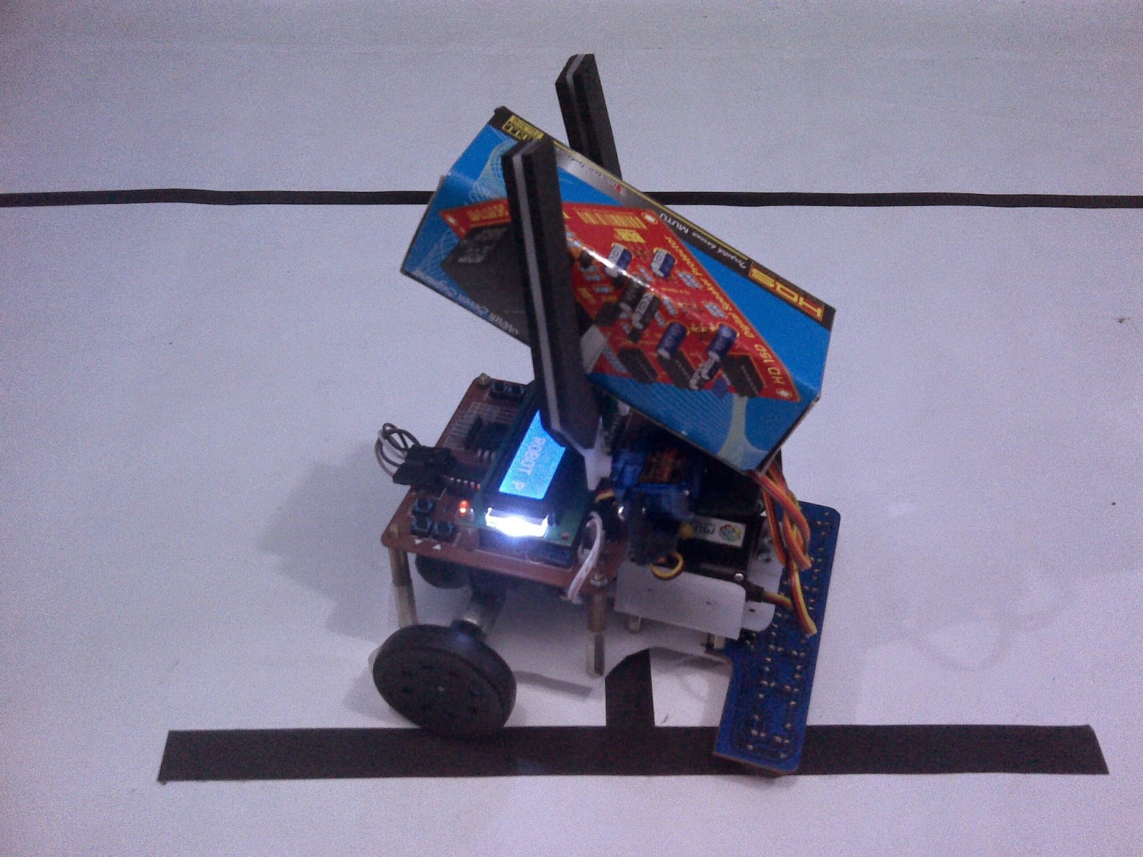 Robot Line Follower Pemindah Barang Joss Tenan - Tutorial Membuat Robot