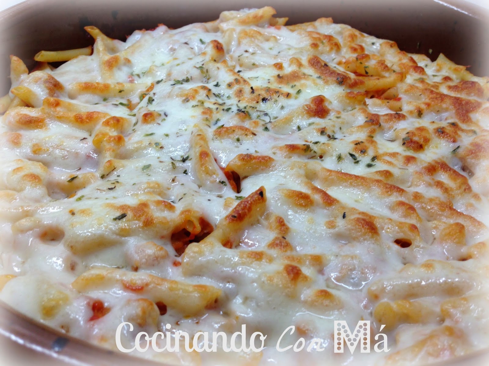 Macarrones Gratinados con Atún