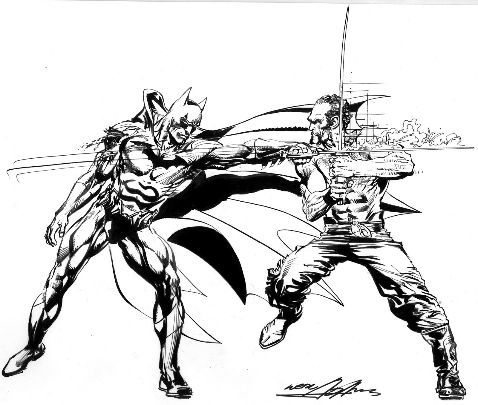 Cap'n's Comics: Ra's Al Ghul by Neal Adams