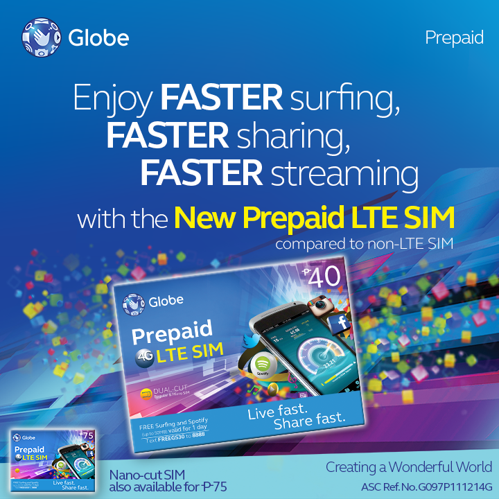 Sentiments by Ronel: A Wonderful DIgital Life with Globe's New Prepaid SIM