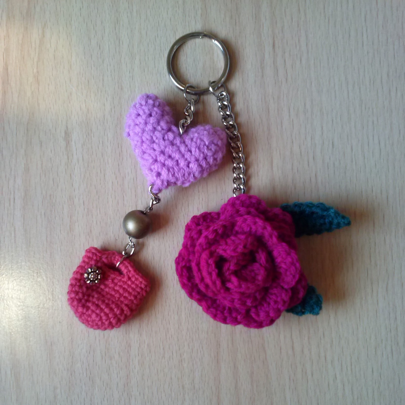 The Zen Crocheter More Crochet Key Chains