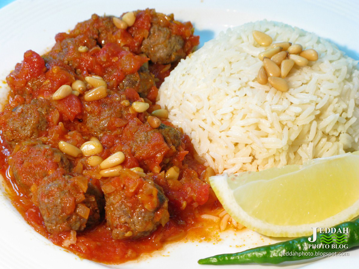 Jeddah Photo Blog: Kofta with Rice