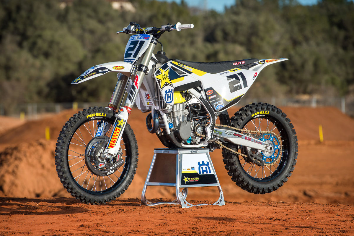 Racing Cafè: Husqvarna FC 450 Team Rockstar Energy Husqvarna Factory ...