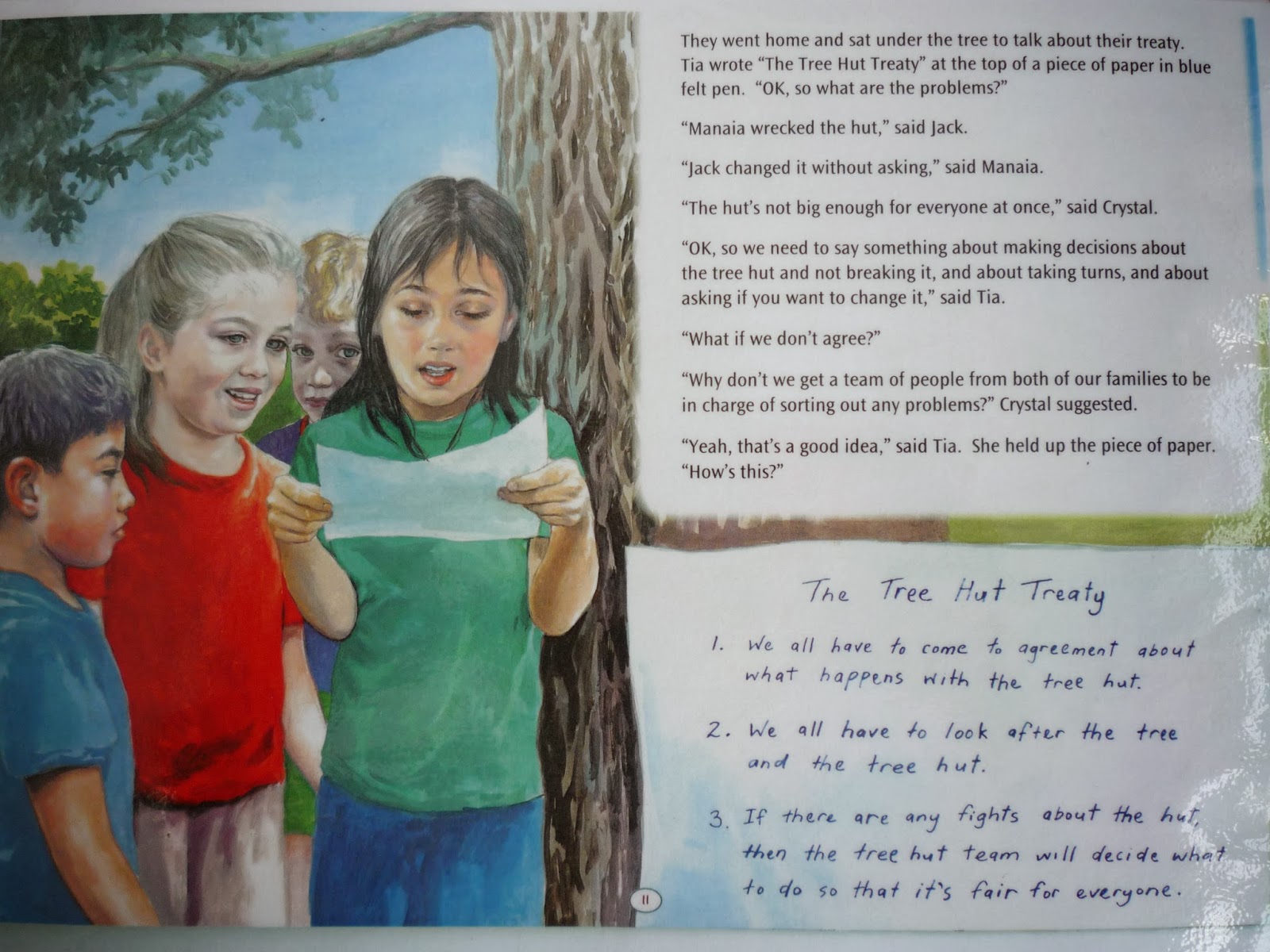 Mrs Naidoo - Room 15: Comparing our Class Treaty or agreement to the ...