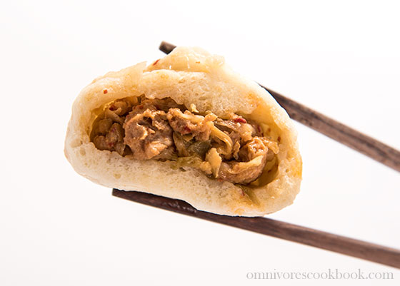 [Korean Recipes] Kimchi Pork Steamed Buns - All Asian Recipes For You