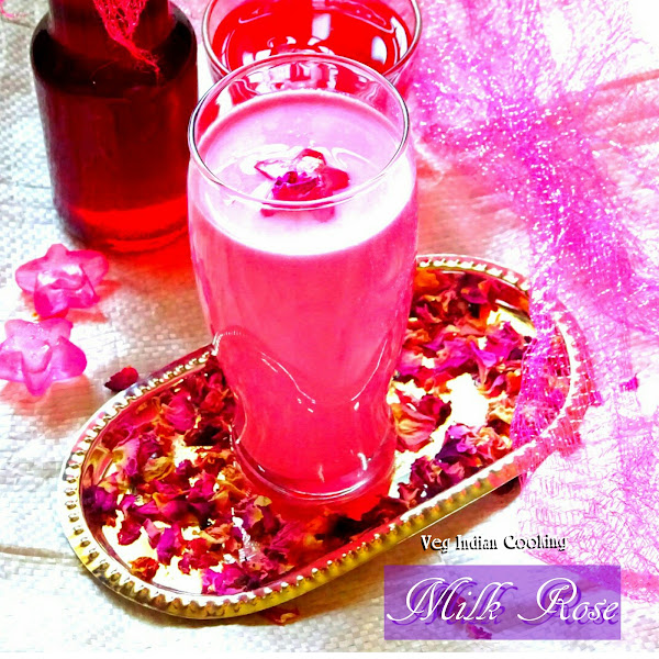 Veg Indian Cooking: Rose Syrup