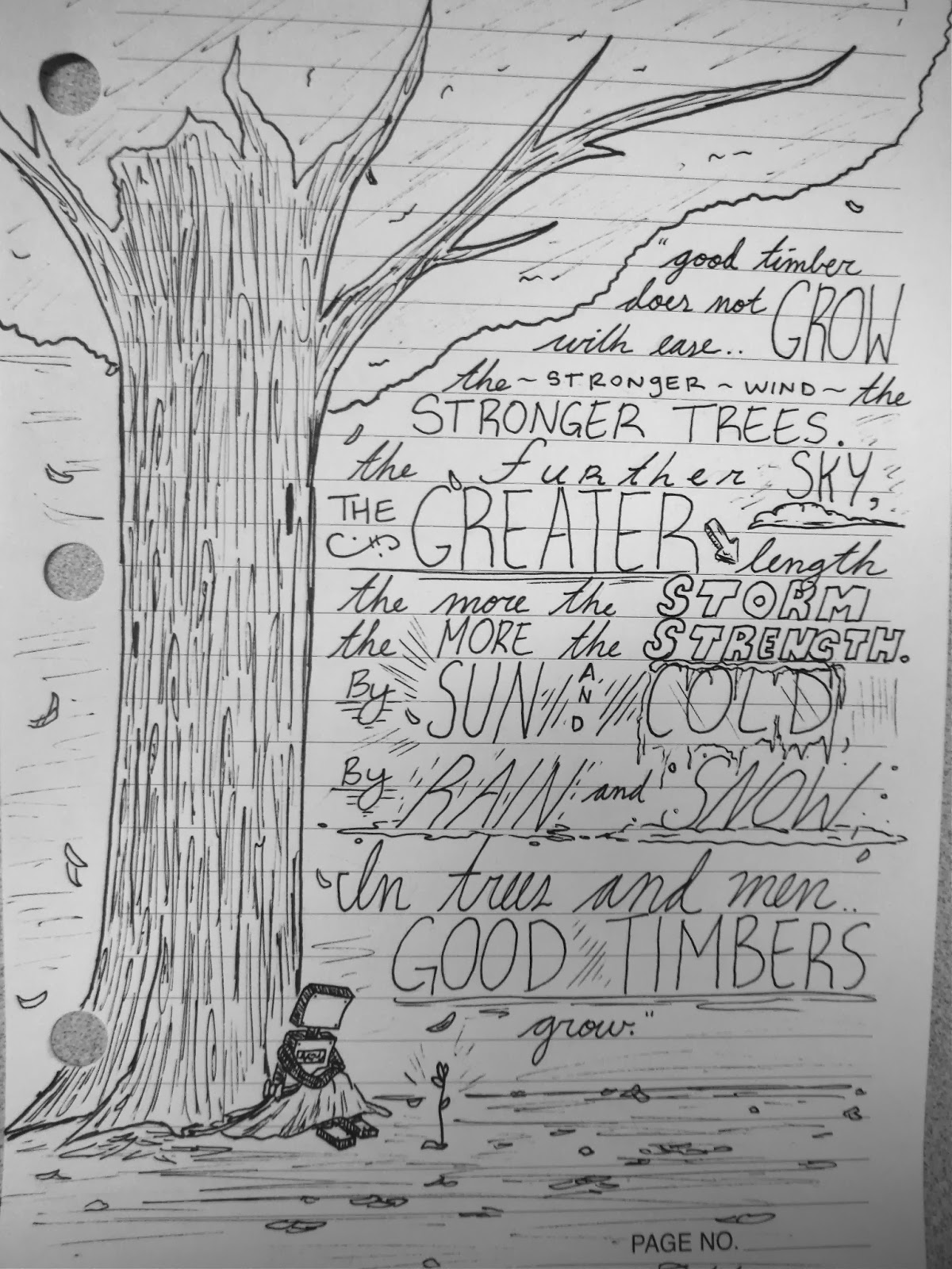 True Story: Good Timber by Douglas Malloch