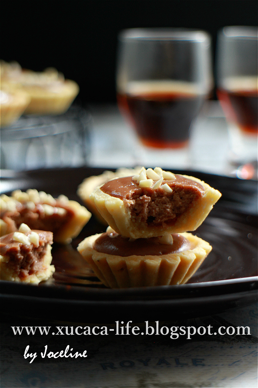 Butter . Flour & Me 爱的心灵之约: 美禄芝司塔 (Milo Cheese Tart)