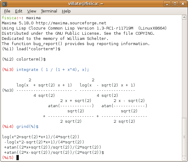 Outlaw X The Redneck Sage Maxima A Computer Algebra System