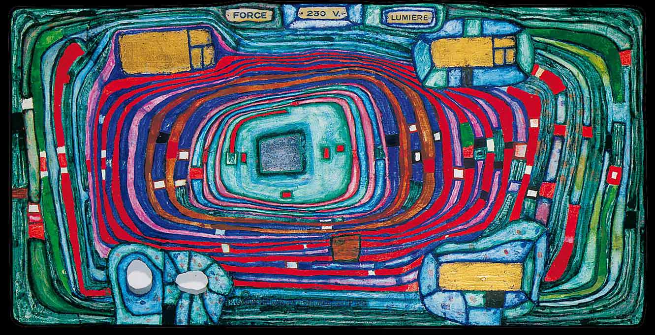 ...haciendo eses...: Hundertwasser