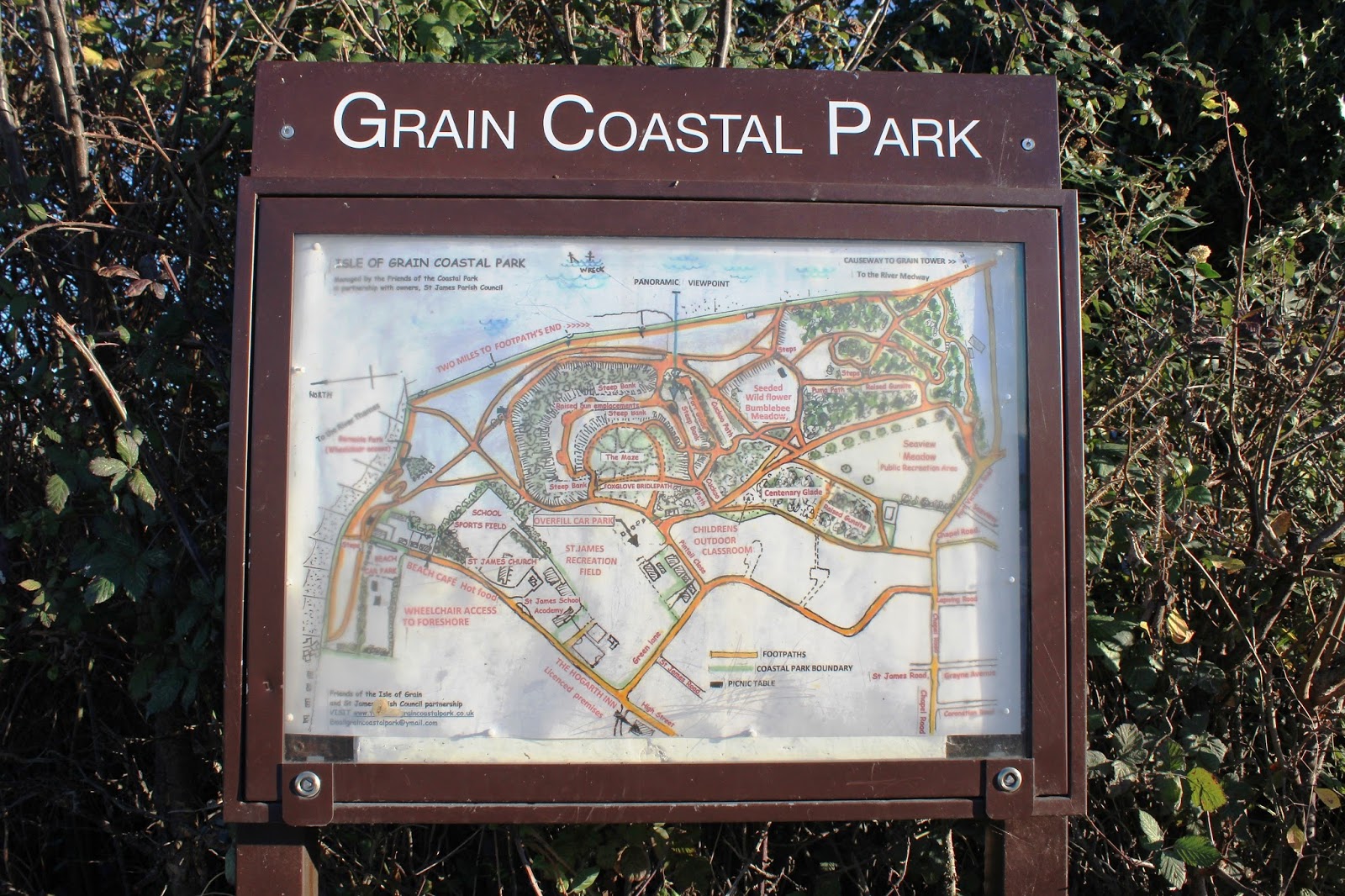 Notes from Kent's Hoo Peninsula: Seeing old Friends at Grain Coastal Park