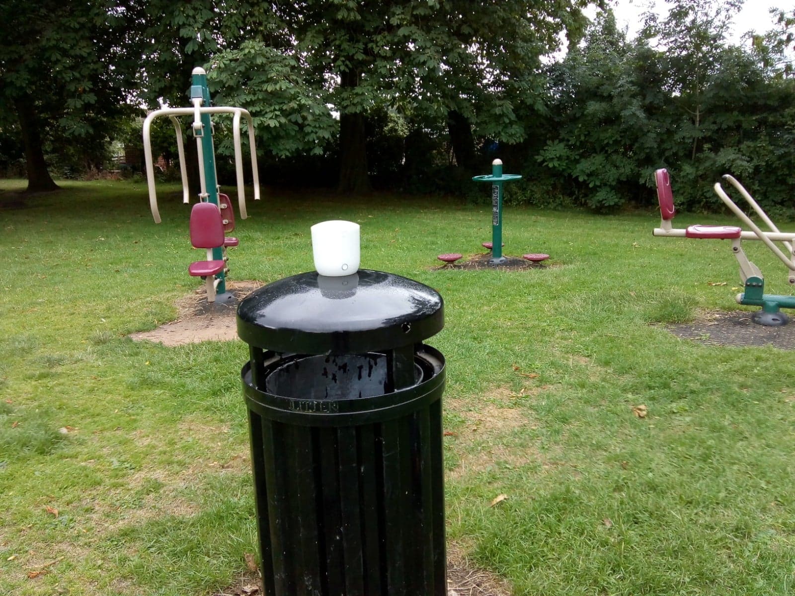 A Family Against the Flow: Emma's Exercise Experiments - Outside Gym