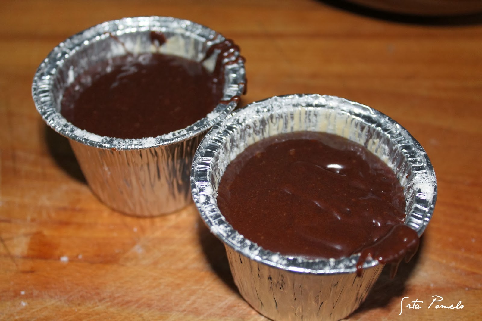 Srta Pomelo: Receta: volcán de chocolate.