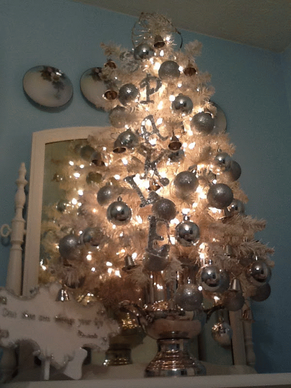 Vintage Repurposed Christmas - Debby Goes Shabby