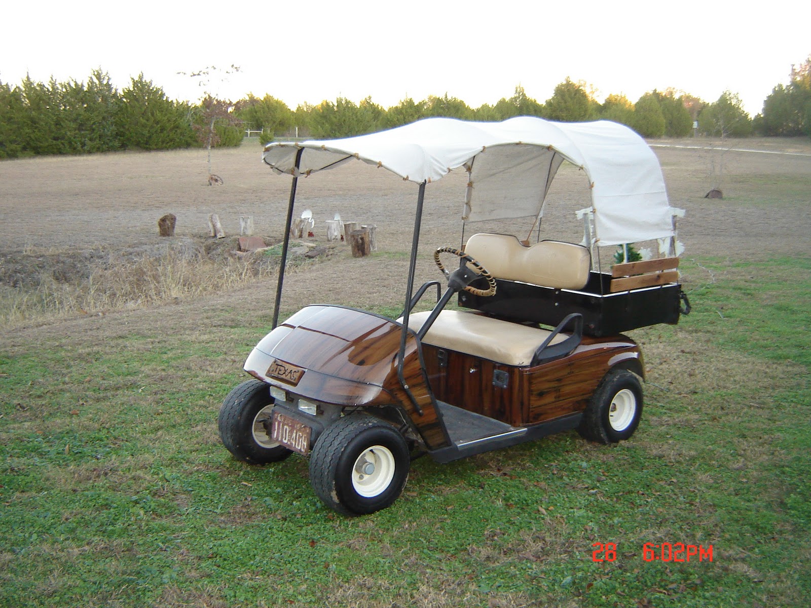 Jay Terry's Garage: before and after pics of custom golf cart