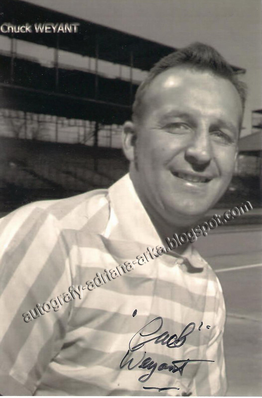Autographs-F1: Chuck WEYANT
