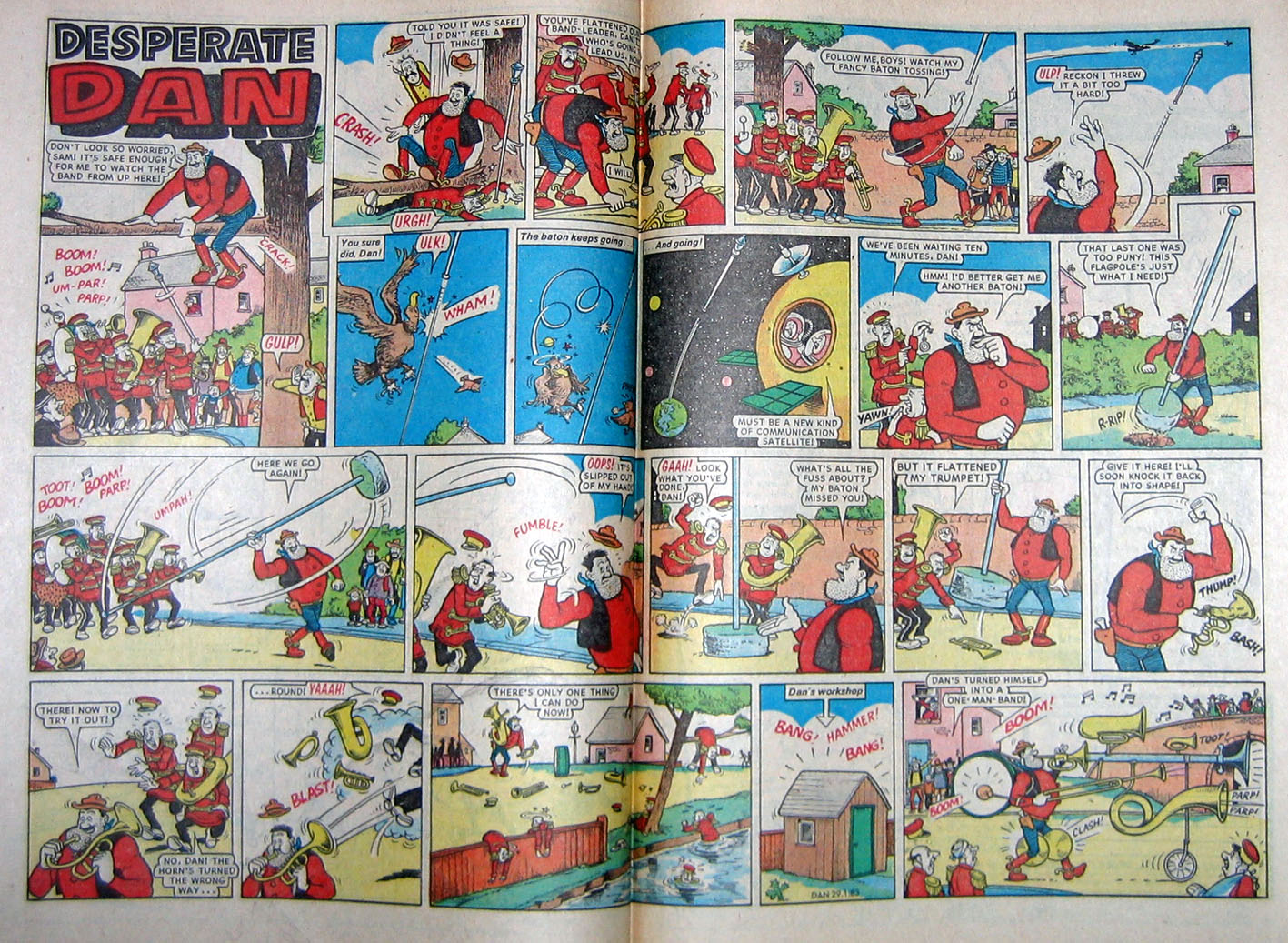 BLIMEY! The Blog of British Comics: Desperate Dan's long road to cover ...