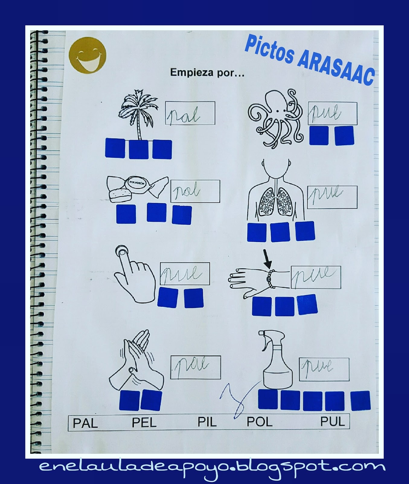 EN EL AULA DE APOYO: junio 2018