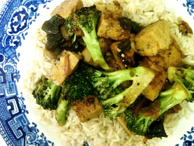 Miss P's Kitchen.: Teriyaki Tofu with Brown Rice
