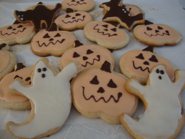 Fadinha na Cozinha: Trick or treat! Biscoitos de Halloween