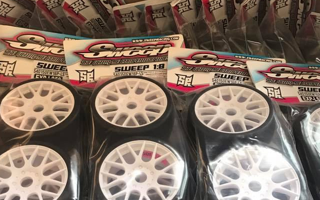 YURUGIXにSweep製1/8GT用タイヤが再入荷|ラジコンもんちぃ - オフロード/オンロード/ドリフト ラジコンニュース