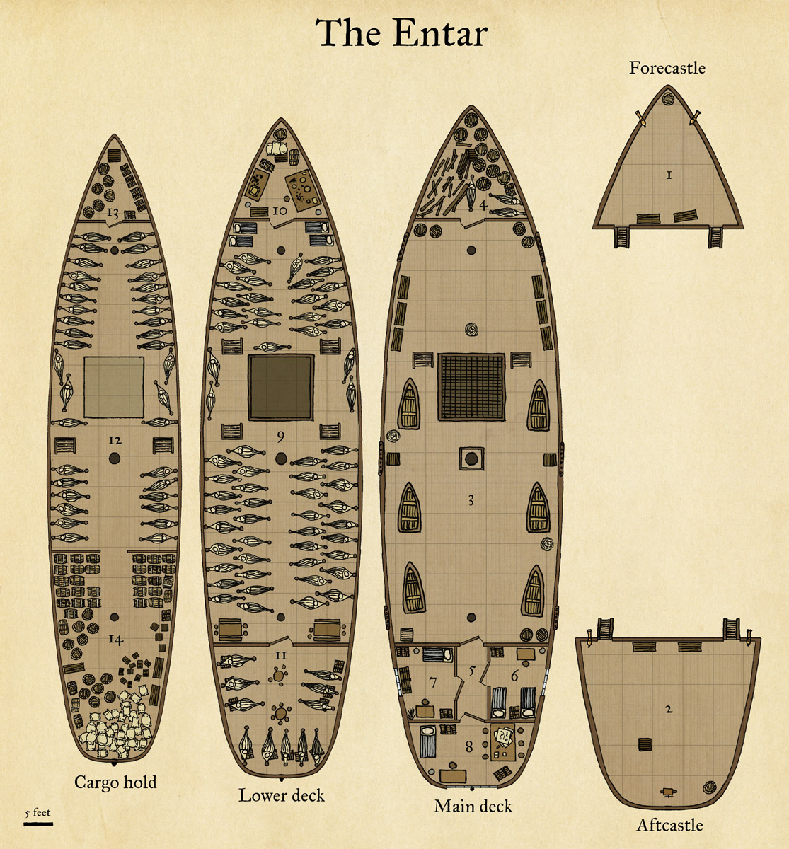Ars Ouroboros: Creating fantasy RPG maps in a hand-drawn style