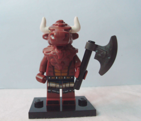 Lego Monsters!: Lego Minotaur, Genie, and Alien Grey in Minifig Series 6
