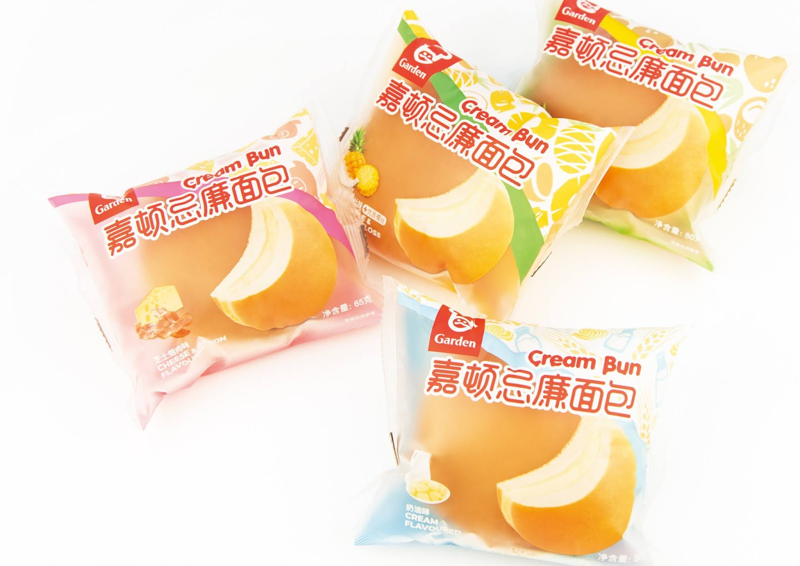 Garden Cream Bun on Packaging of the World - Creative Package Design ...