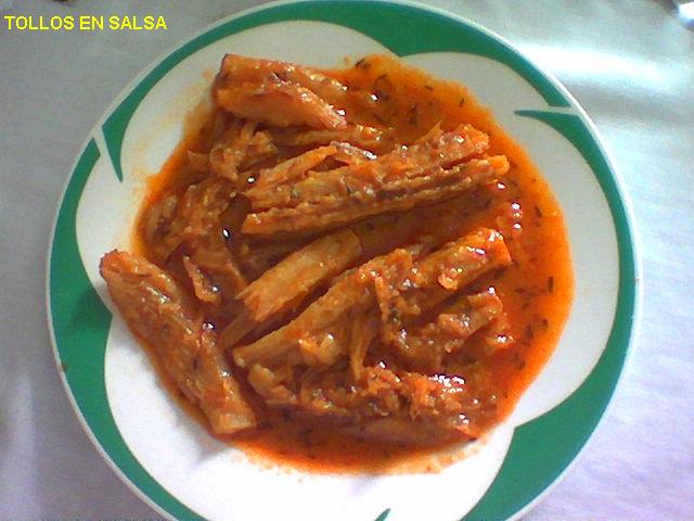 Tollos en salsa | Cocina canaria
