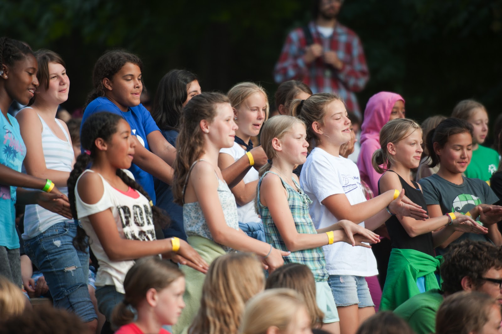 YMCA Camp Orkila: The Blog: It's Time For Line-Up!!!