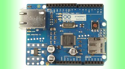 2R Hardware & Electronics: Arduino Ethernet Shield Rev3 WITHOUT PoE Module