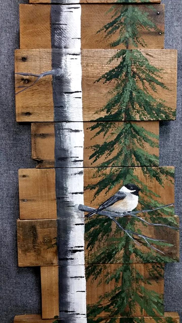 Amazing Pallet Wall Art Bird - Pallets Platform