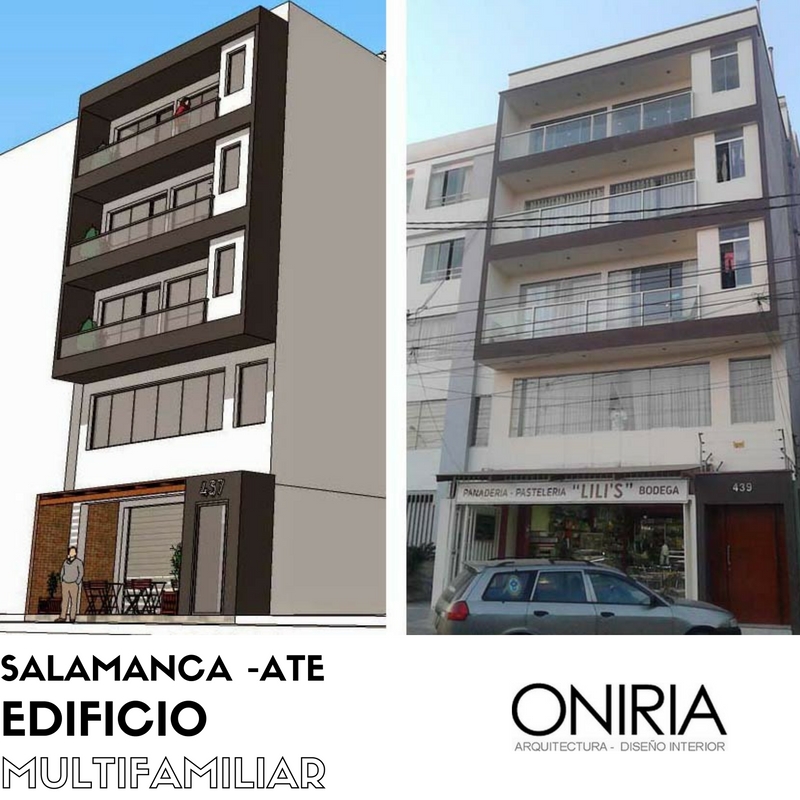 Proyecto de Edificio Multifamiliar Construido