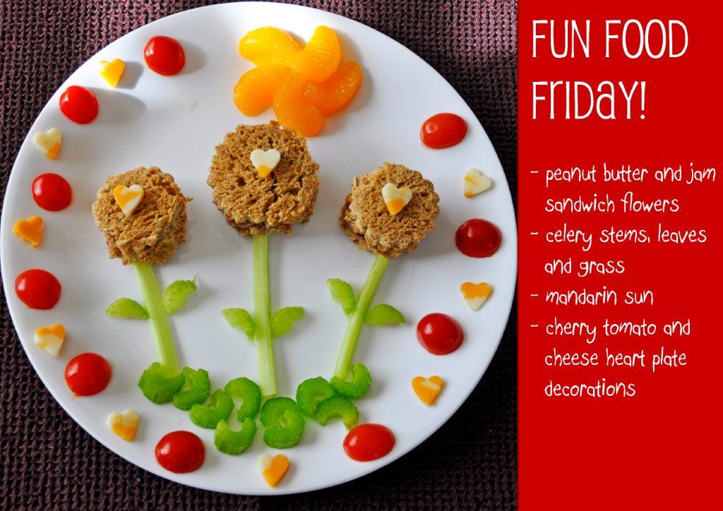 Taylor's Journey: Fun Food Friday - Flower Power