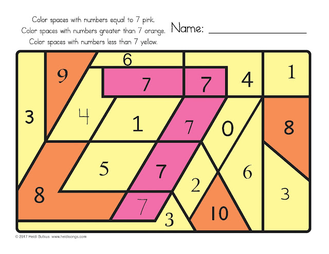 Find the Number! 1-30 Worksheets!