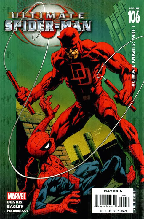 COMIC BOOK FAN AND LOVER: COMBATES CLÁSICOS: DAREDEVIL VS SPIDER-MAN