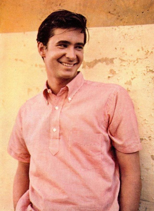 30 Color Photographs of a Handsome and Charming Anthony Perkins in the ...