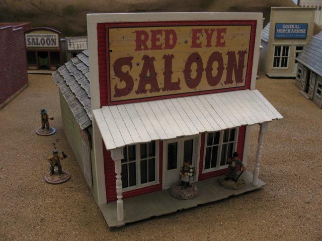 A 28mm Brain: Old West 3: Red Eye Saloon