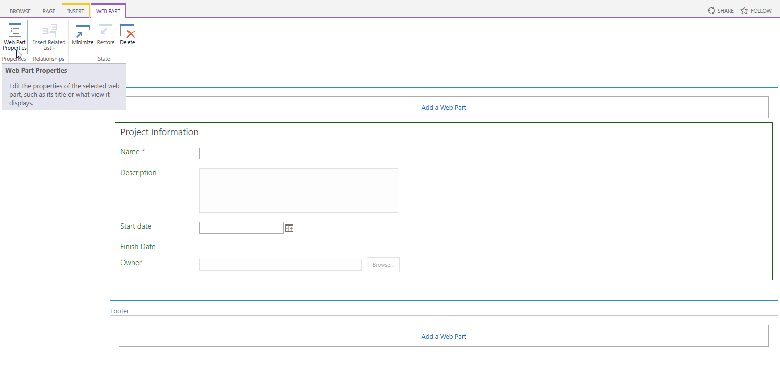 Create an Enterprise Project Type with Project Server 2013